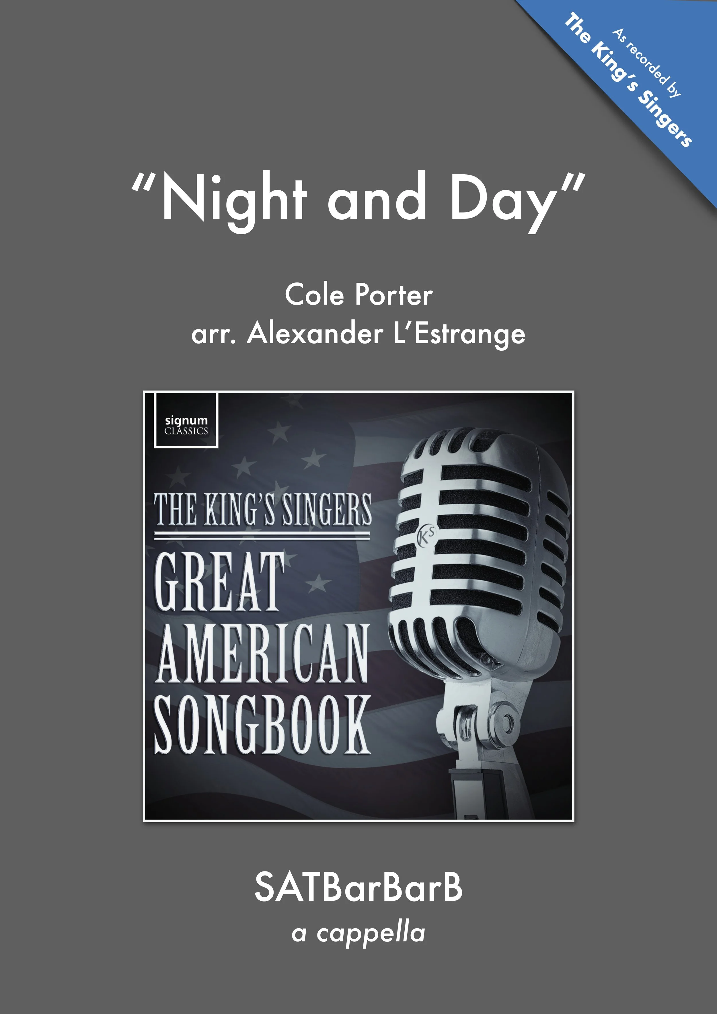 A Cappella Groups — L'Estrange Music