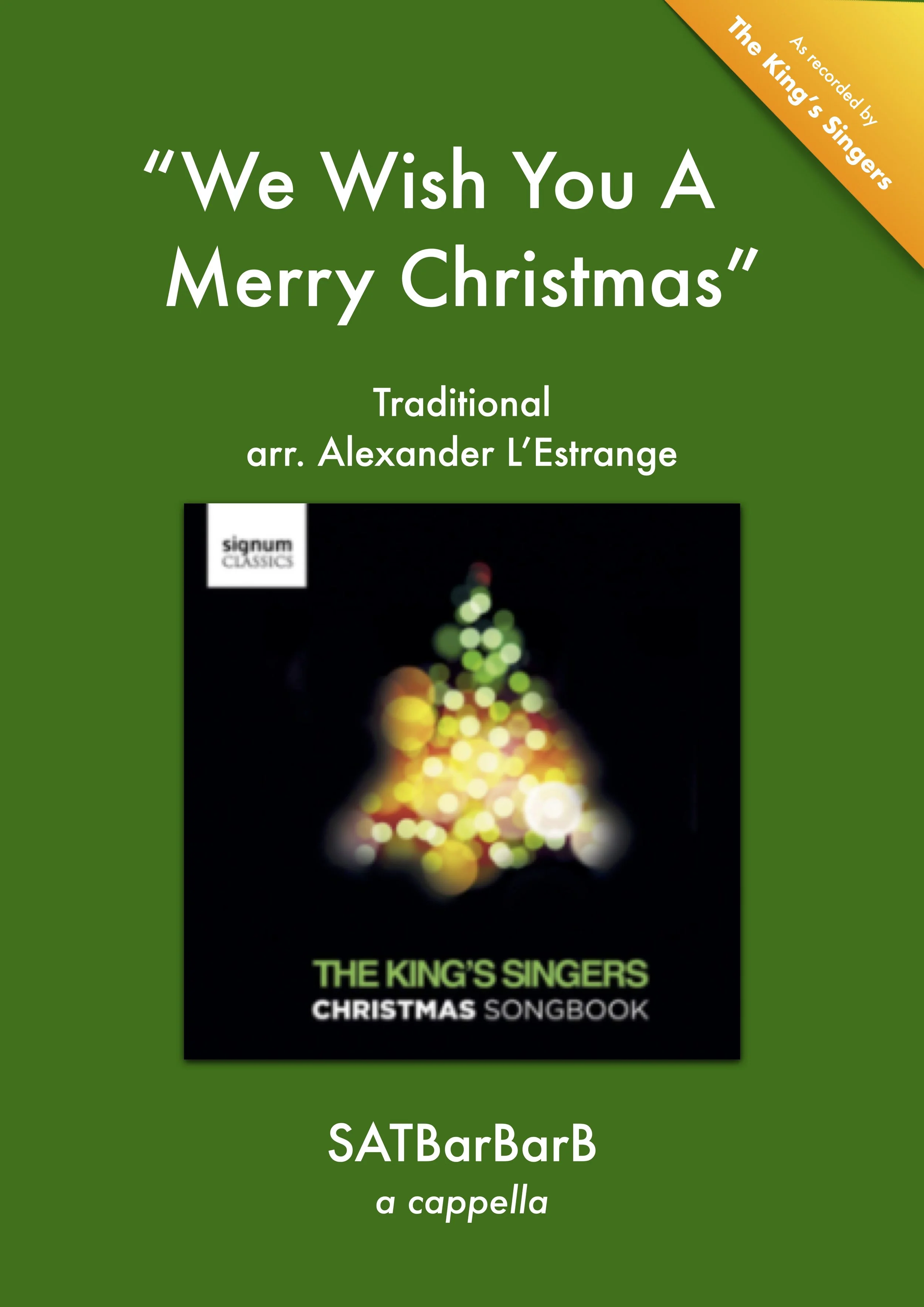 Christmas choral music and arrangements for every type of choir and ...