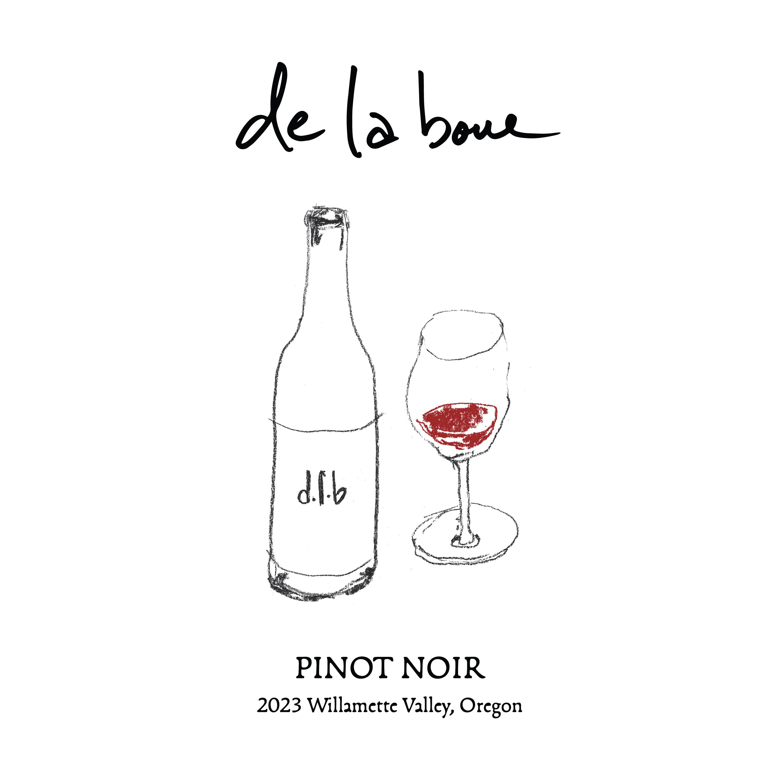 wine tech sheets — de la boue wines