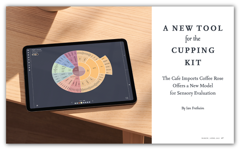 A New Tool for the Cupping Kit: The Cafe Imports Coffee Rose Offers a ...