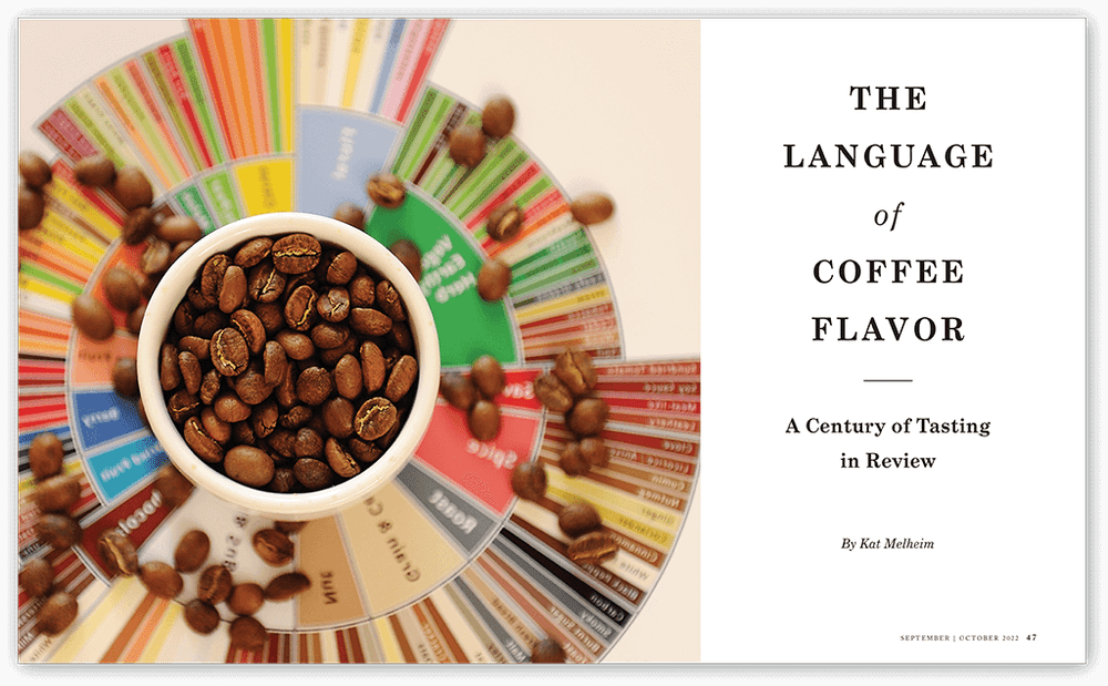 The Language of Coffee Flavor: A Century of Tasting in Review — Roast ...