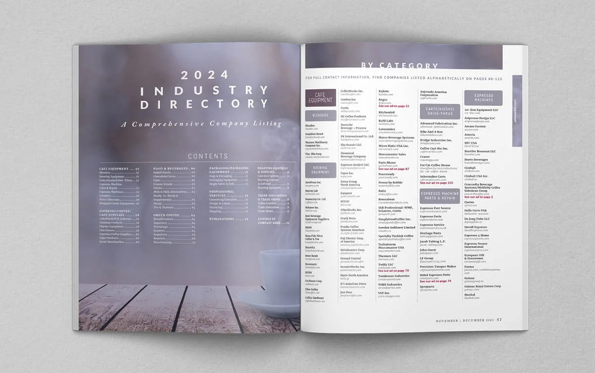 Industry Directory — Roast Magazine