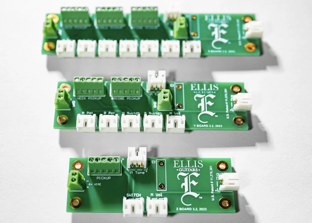 About Electronics — Ellis Guitars