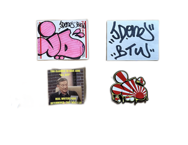 JD Sticker Pack — All City Legends