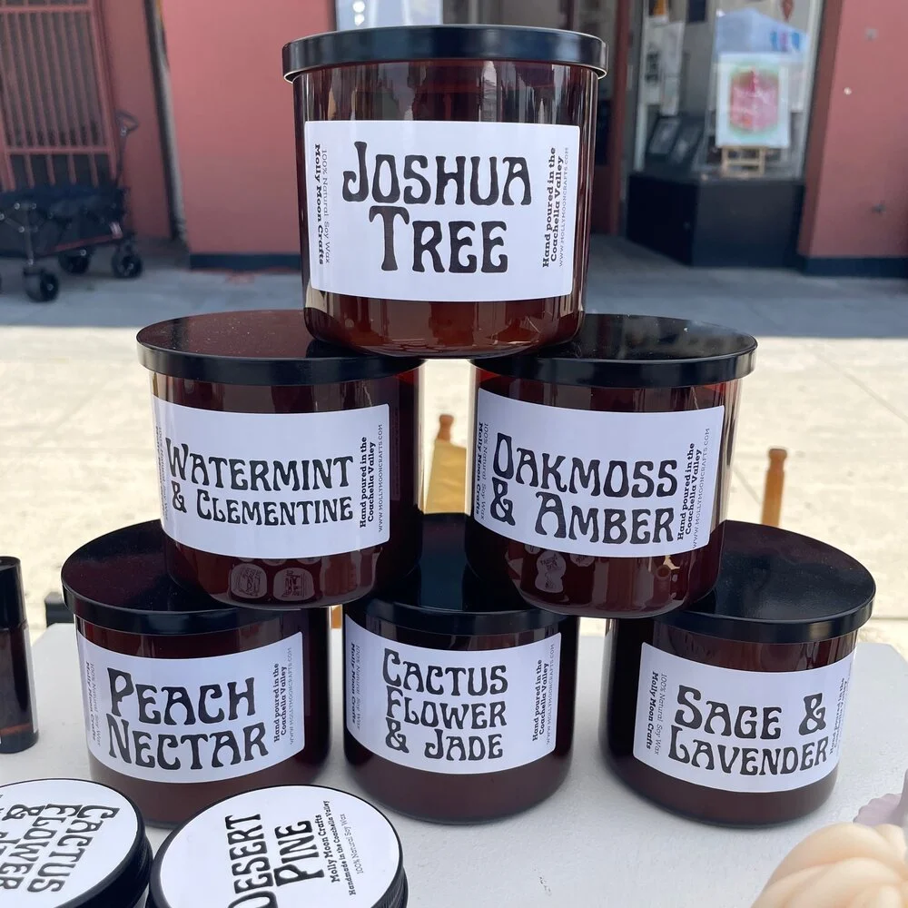Coachella at Sunset Candle — Molly Moon Crafts