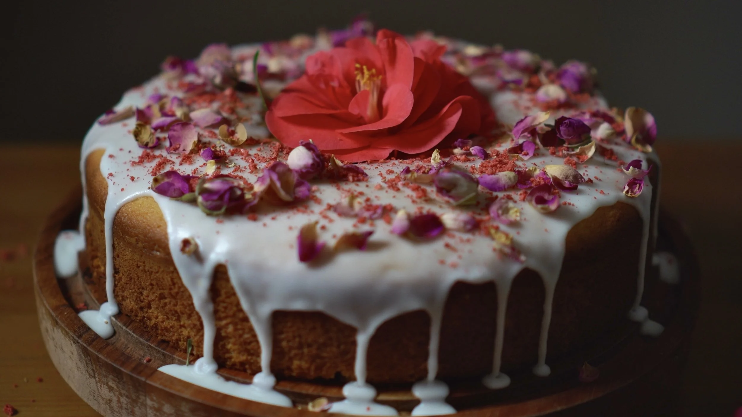 Persian Love Cake Recipe with Roses and Cardamon — Home Cafe Recipes
