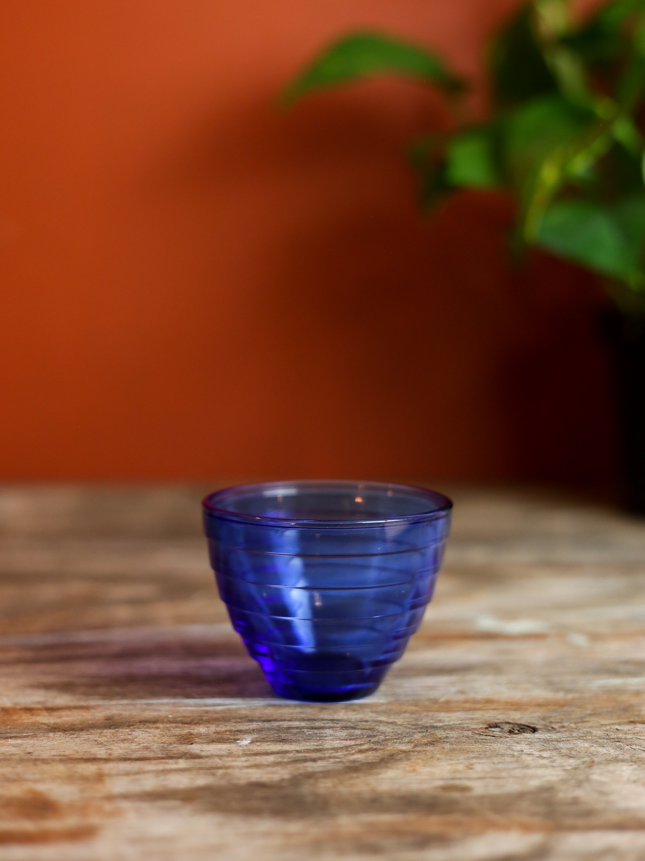 Cobalt Blue Tea Cup and Saucer — RUINOUS REVIVED
