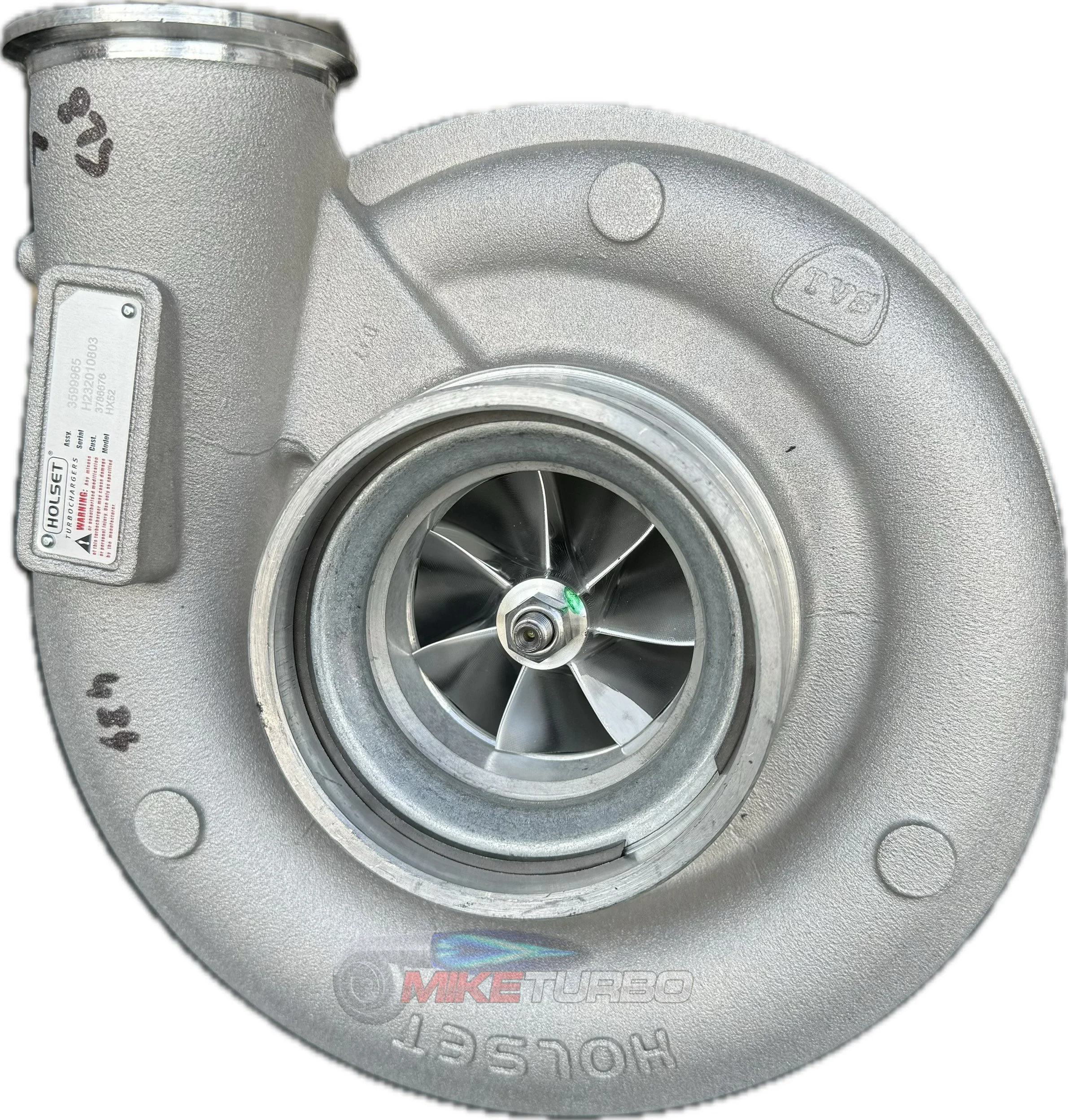 Reman 11.0L Cummins ISM HE431V Turbocharger 4044006 — MIKE TURBO INC