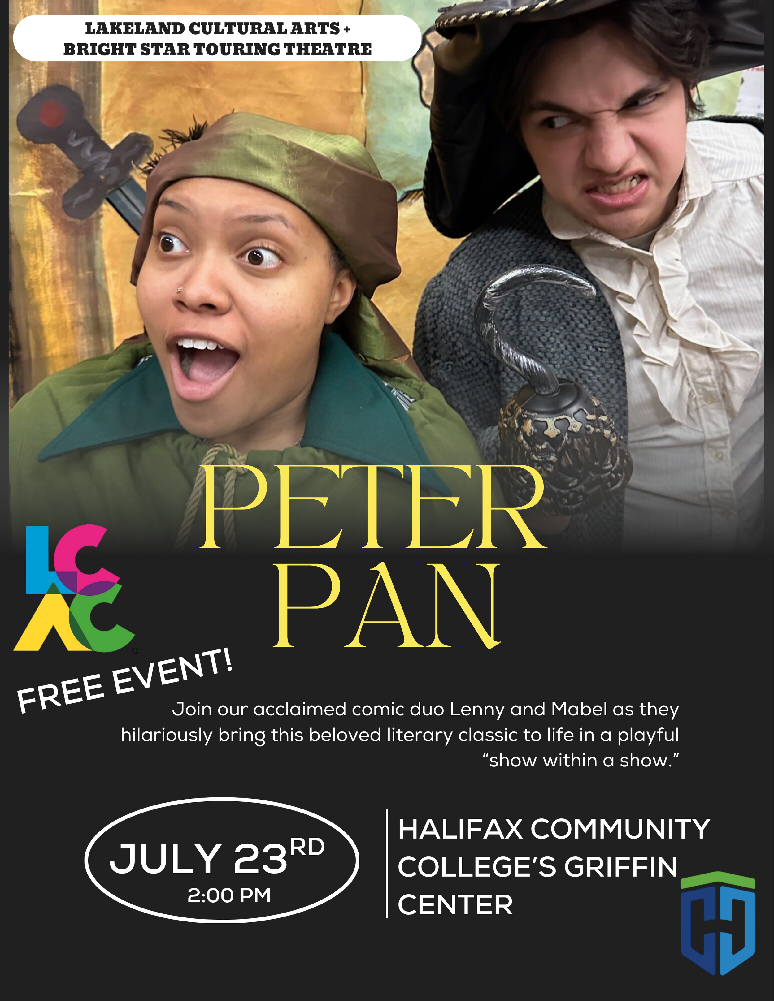 Peter Pan- FREE Kids' Event — Lakeland Cultural Arts Community