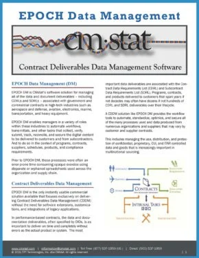 Configuration Management White Papers and CDRL Data Management ...