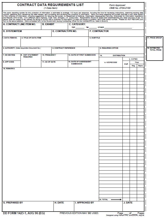 CDRL References l CMstat