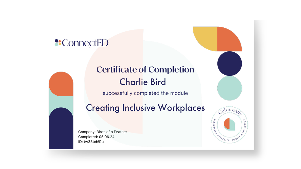 Creating Inclusive Workplaces Course — CultureAlly Creating Inclusive Workplaces Course — CultureAlly