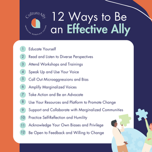 Allyship: Promoting Diversity and Inclusion — CultureAlly