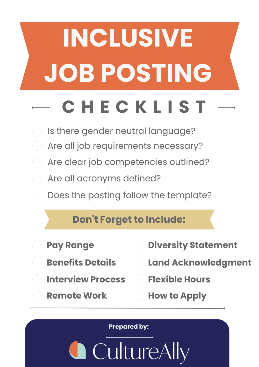 How to Complete a DEI Audit of a Job Posting — CultureAlly