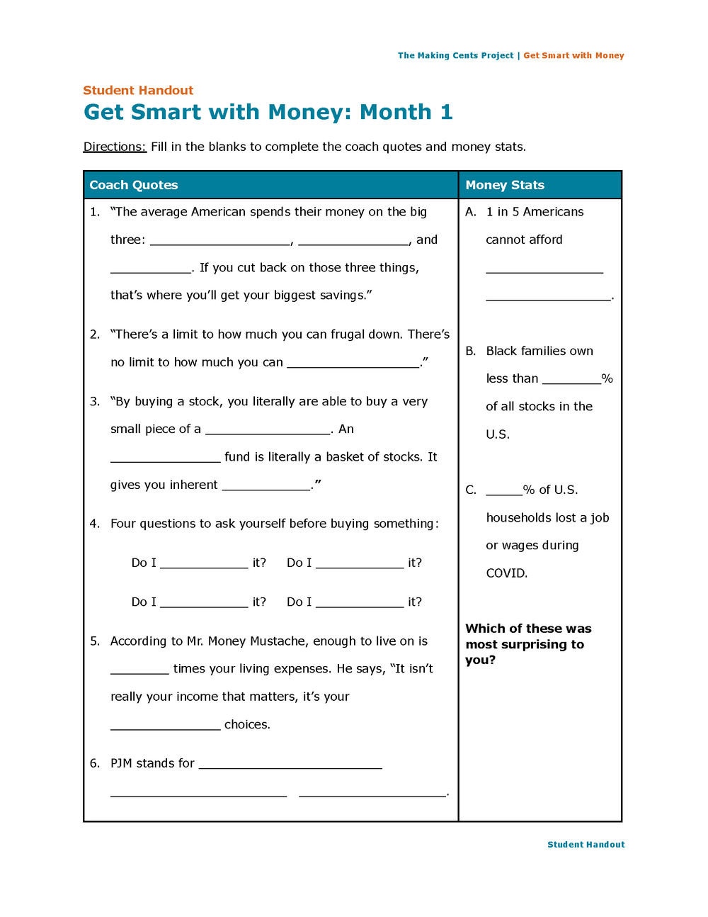 Get Smart With Money