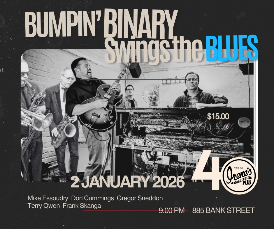 Bumpin' Binary Swings the Blues — Irene's Pub