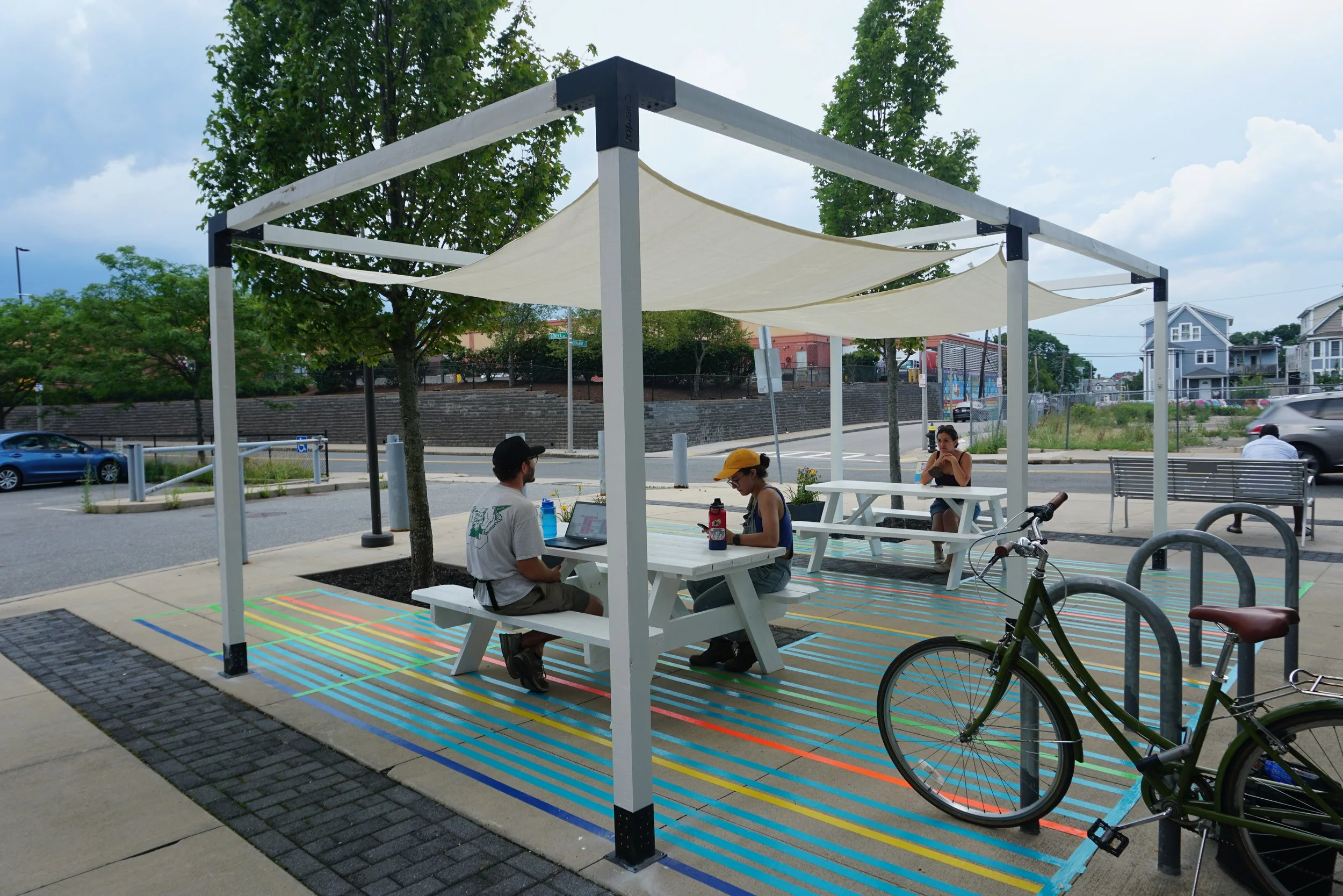 Boston Public Library Outdoor Wi-Fi Zone Pop-Ups — CSC