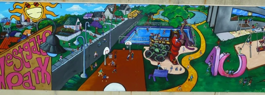 Children's Mural — Hilltop Arts Collective