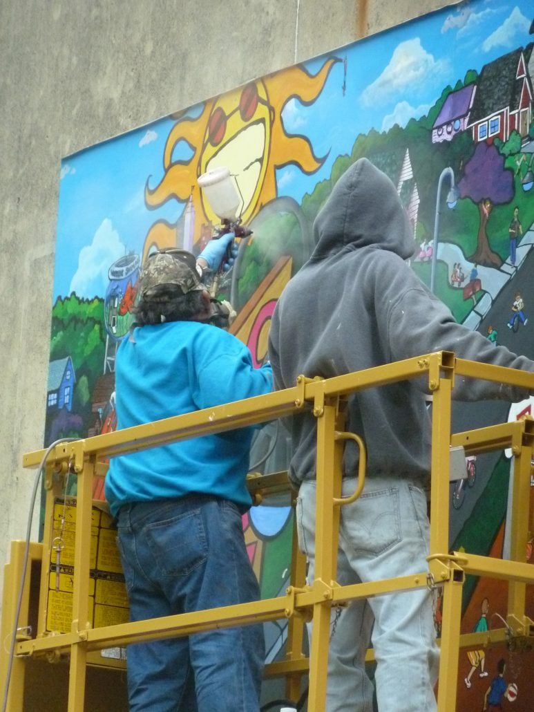 Children's Mural — Hilltop Arts Collective