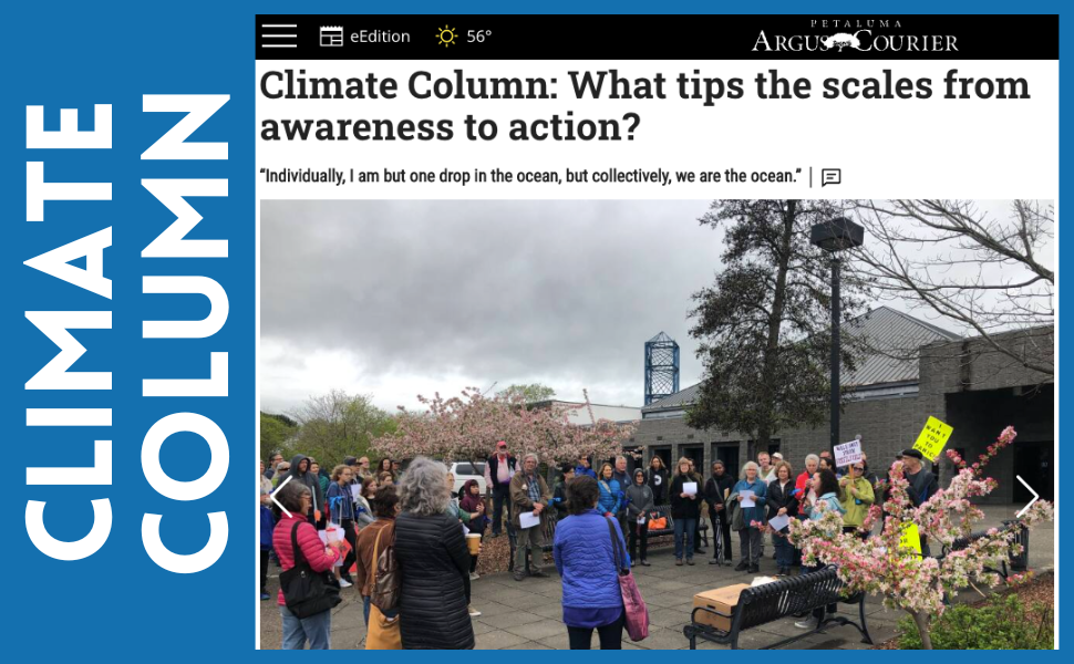 Climate Column: What tips the scales from awareness to action? — Cool ...