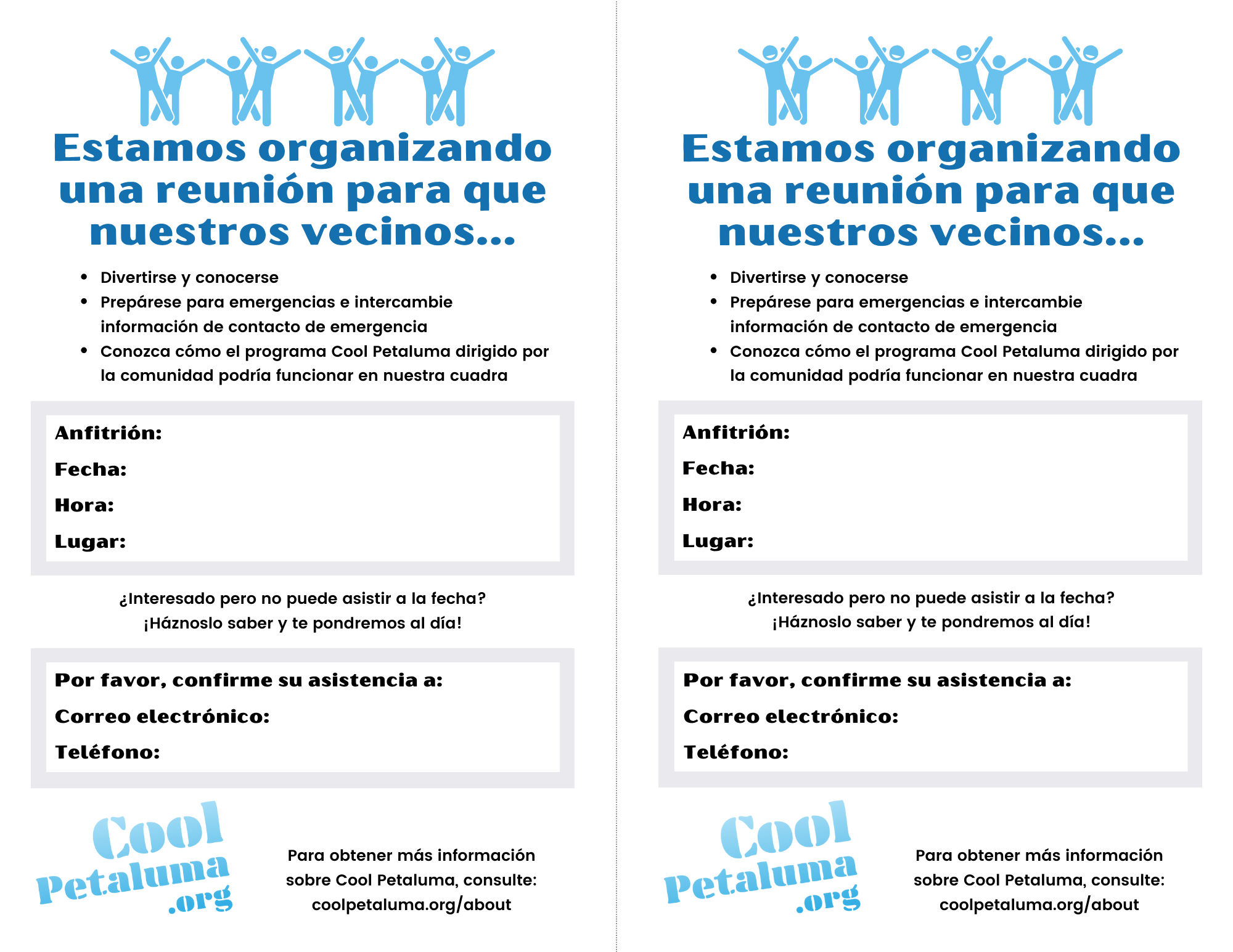 Invite Friends or Neighbors — Cool Petaluma