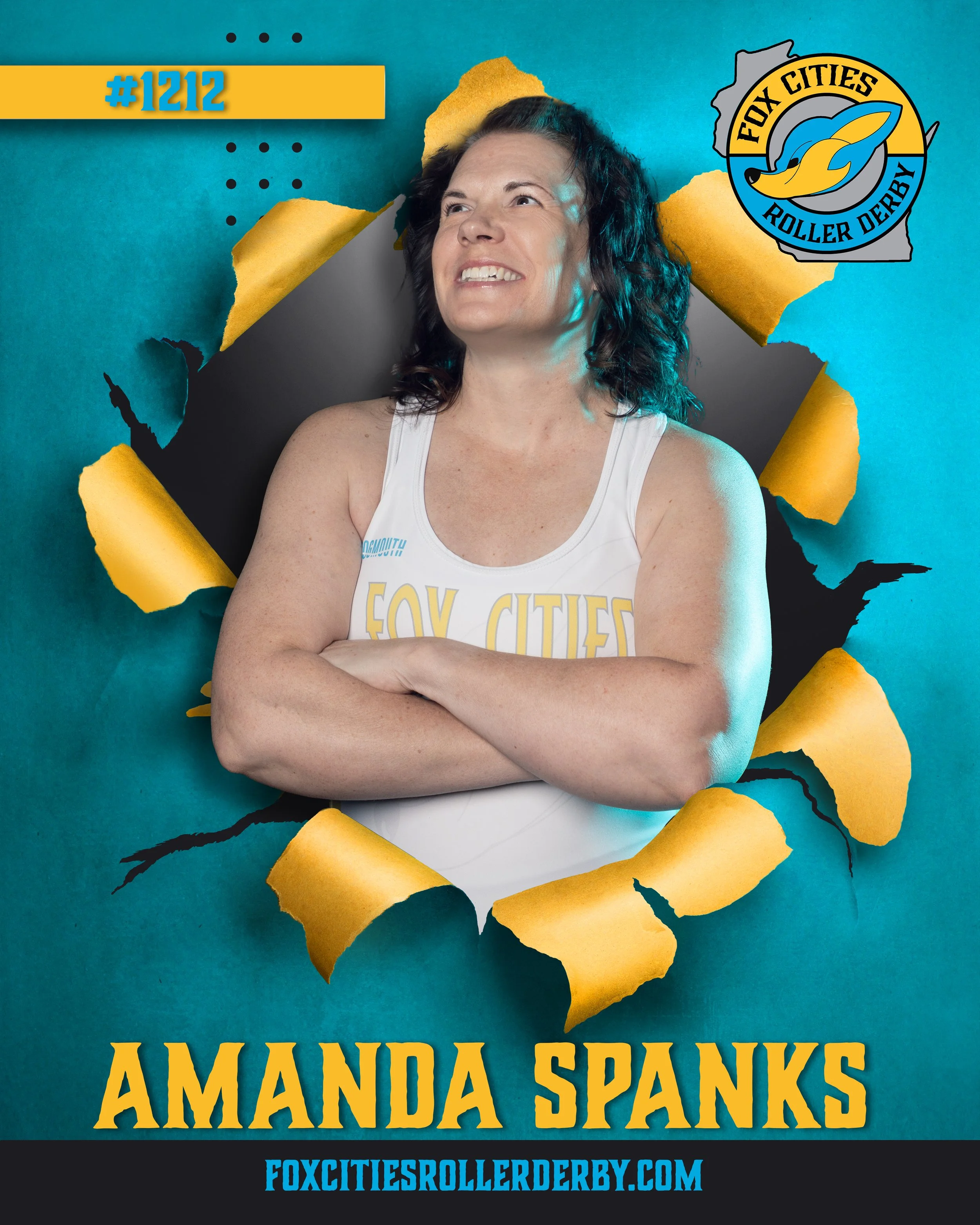 Amanda Spanks — Fox Cities Roller Derby