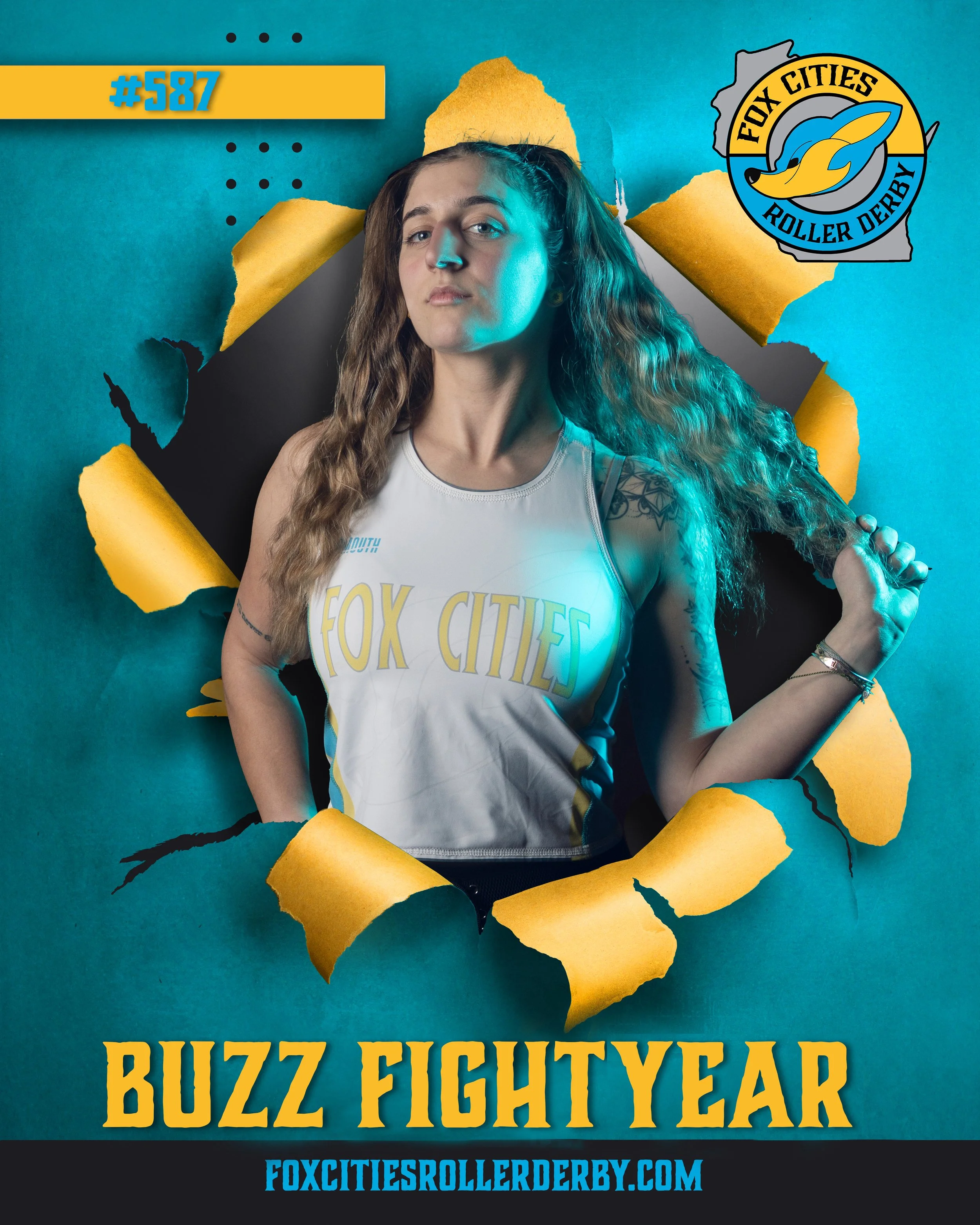 Buzz Fightyear — Fox Cities Roller Derby