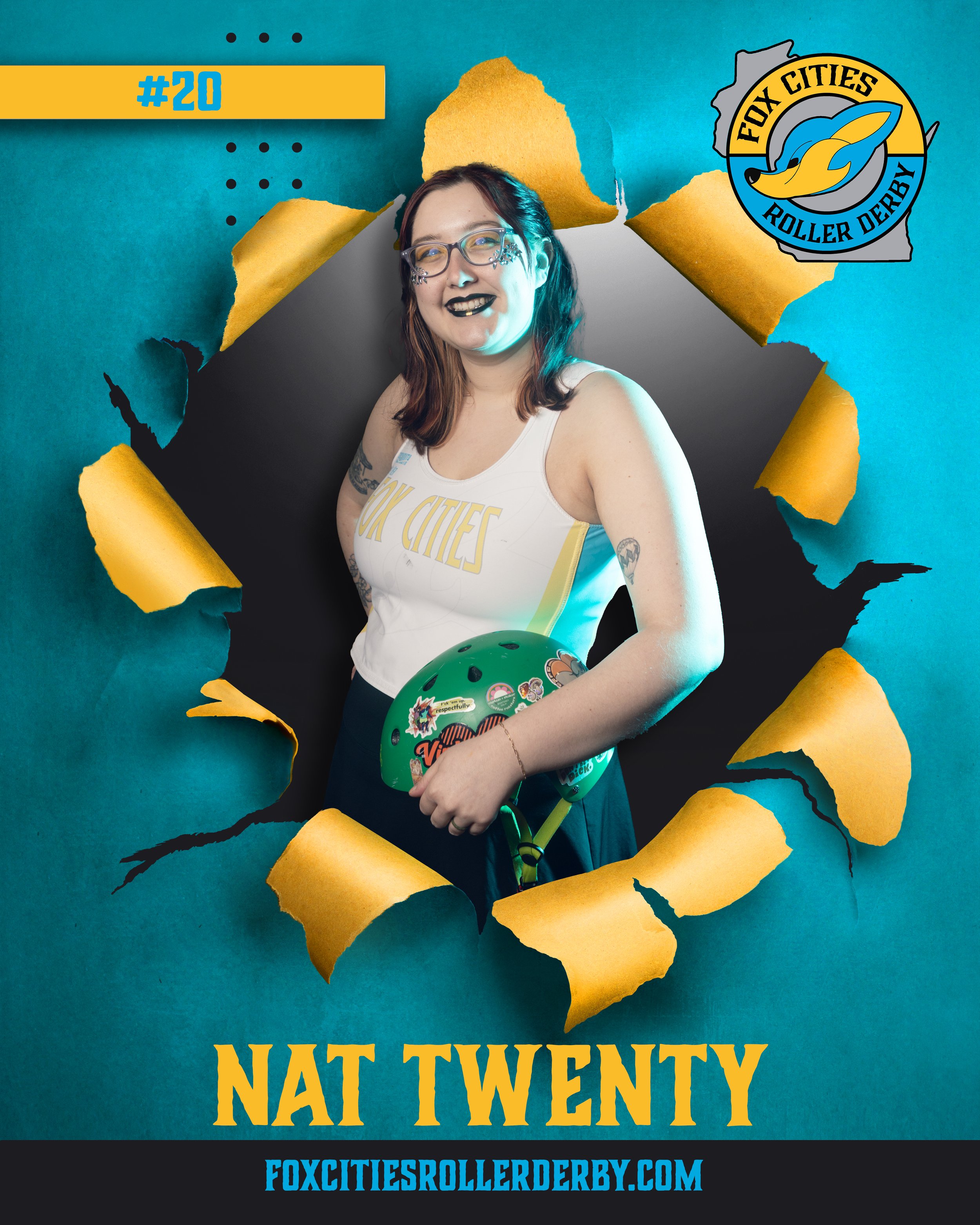 Nat Twenty — Fox Cities Roller Derby