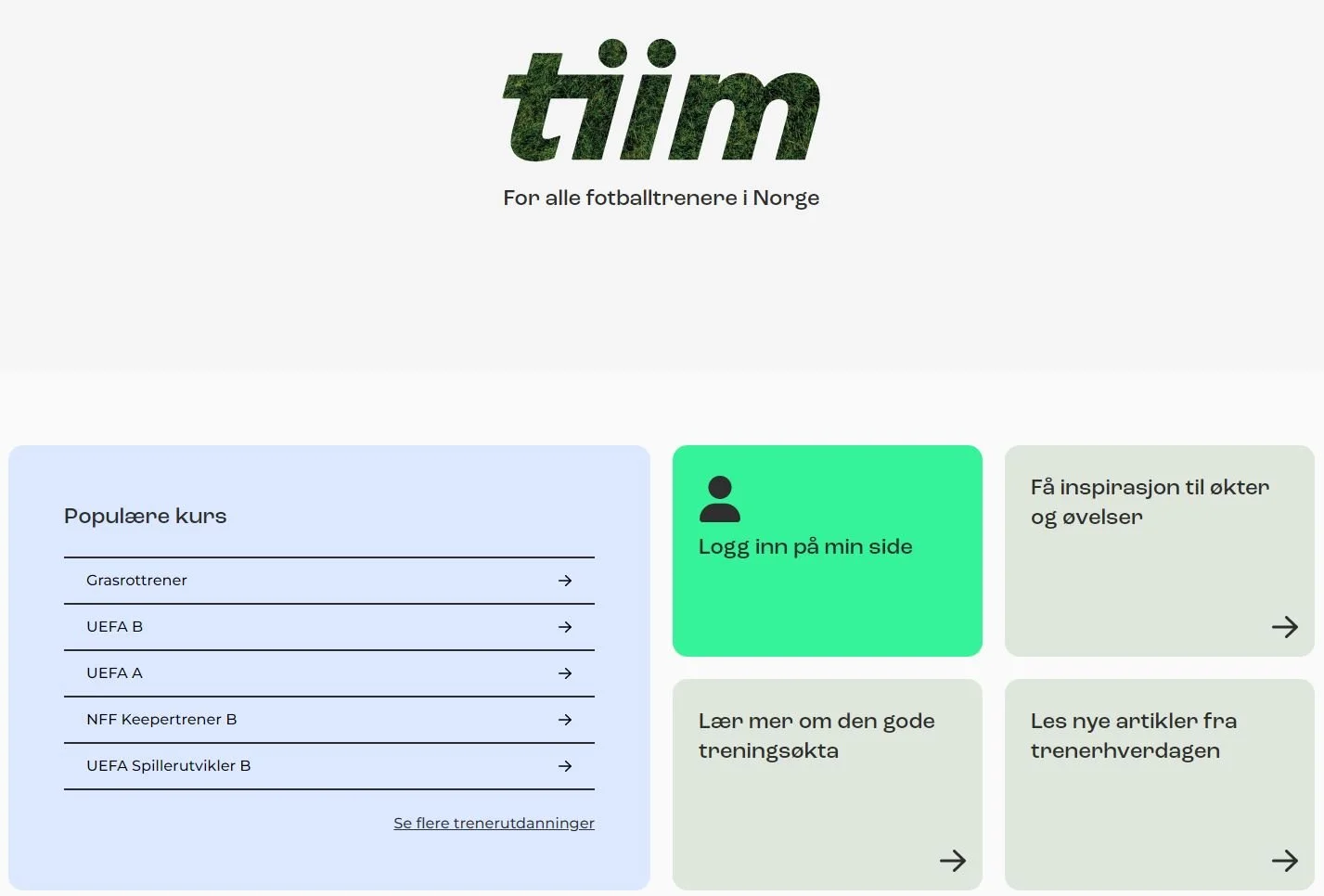 NFF lanserer Tiim — NBK