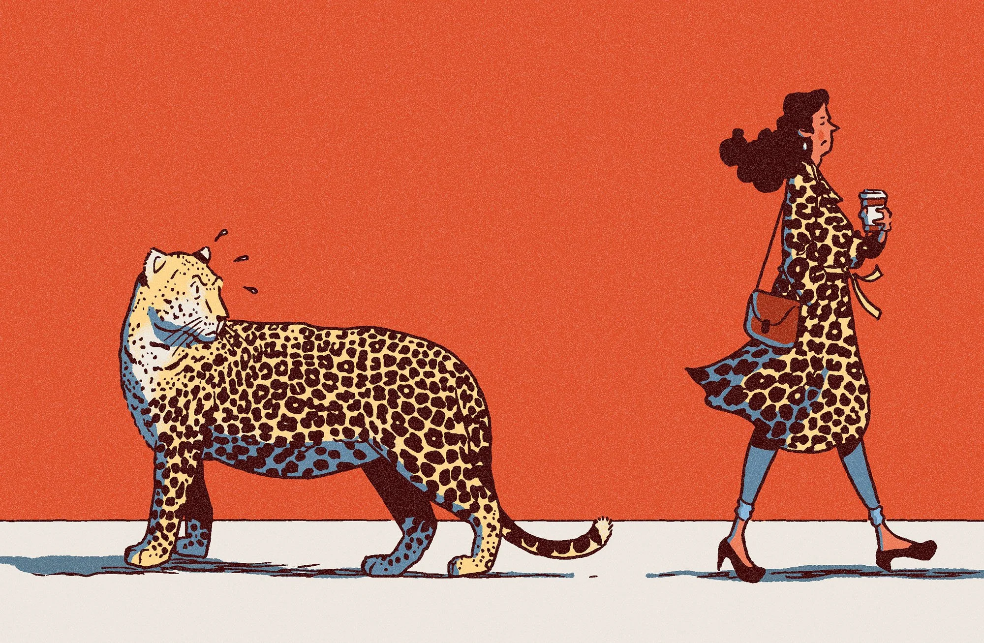 R. Fresson - Illustration - London — A Human Agency
