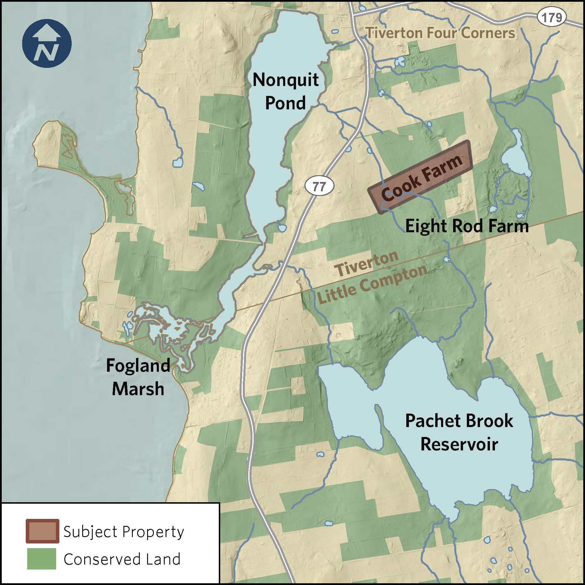 48-Acres of Woodland Conserved at Cook Farm — Tiverton Land Trust