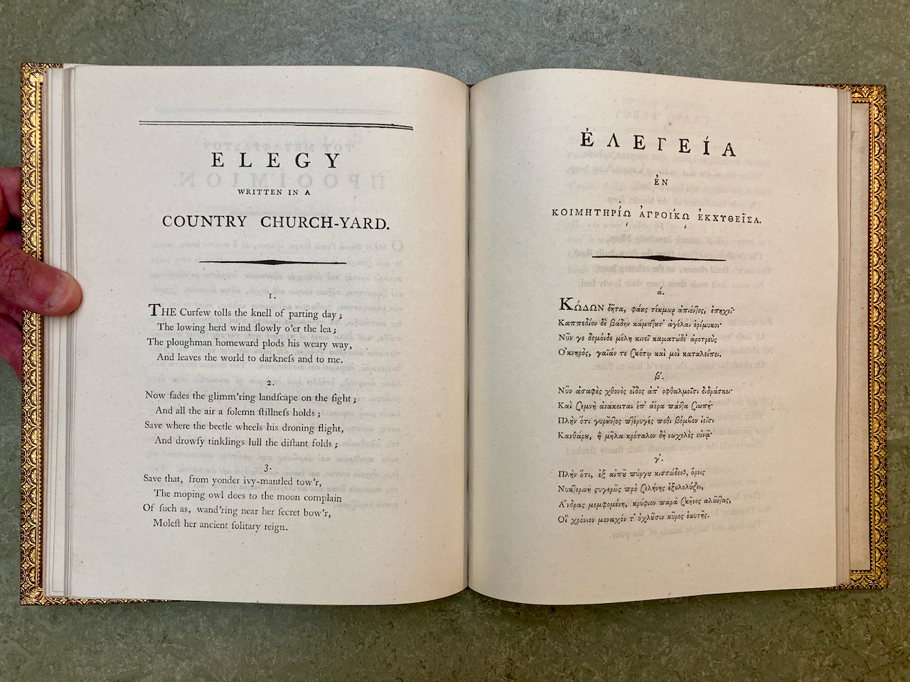 The Elegy — Thomas Gray