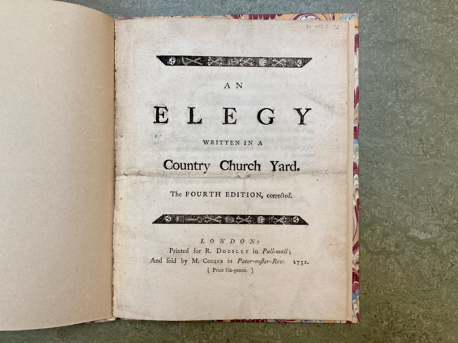 The Elegy — Thomas Gray