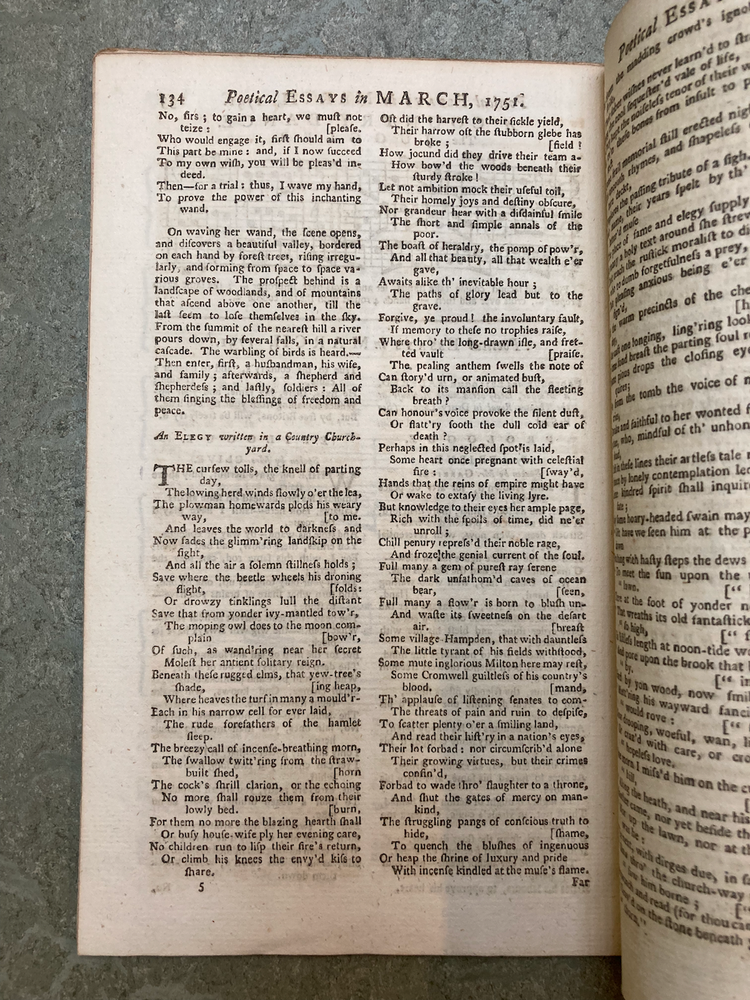 The Elegy — Thomas Gray