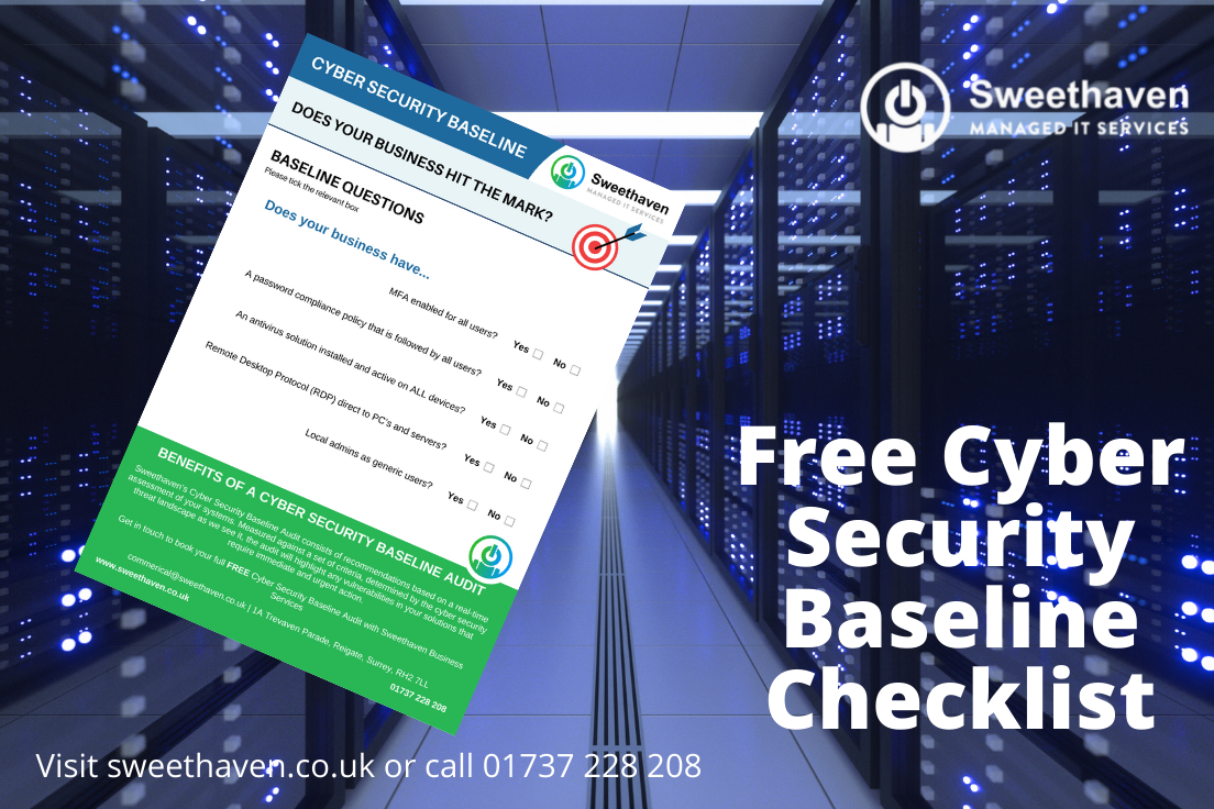 Cyber Security Baseline – Does your Business Adhere? — Sweethaven ...