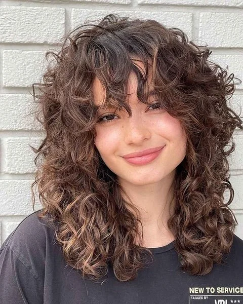 The Trendy Curly Wolf Cut — Faith in Curls