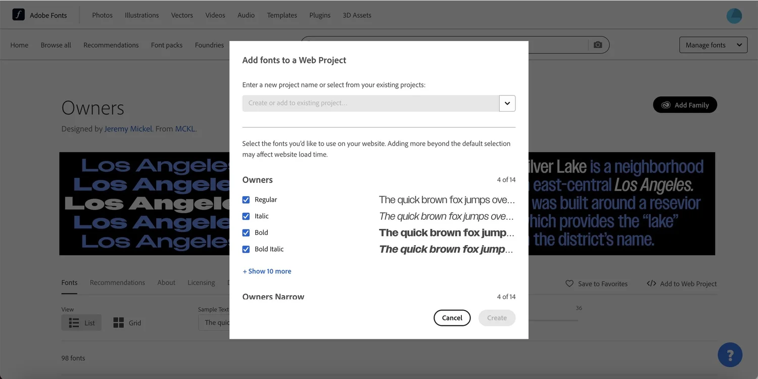 How to add use Adobe Fonts on your Squarespace 7.1 site — Made by Dave ...
