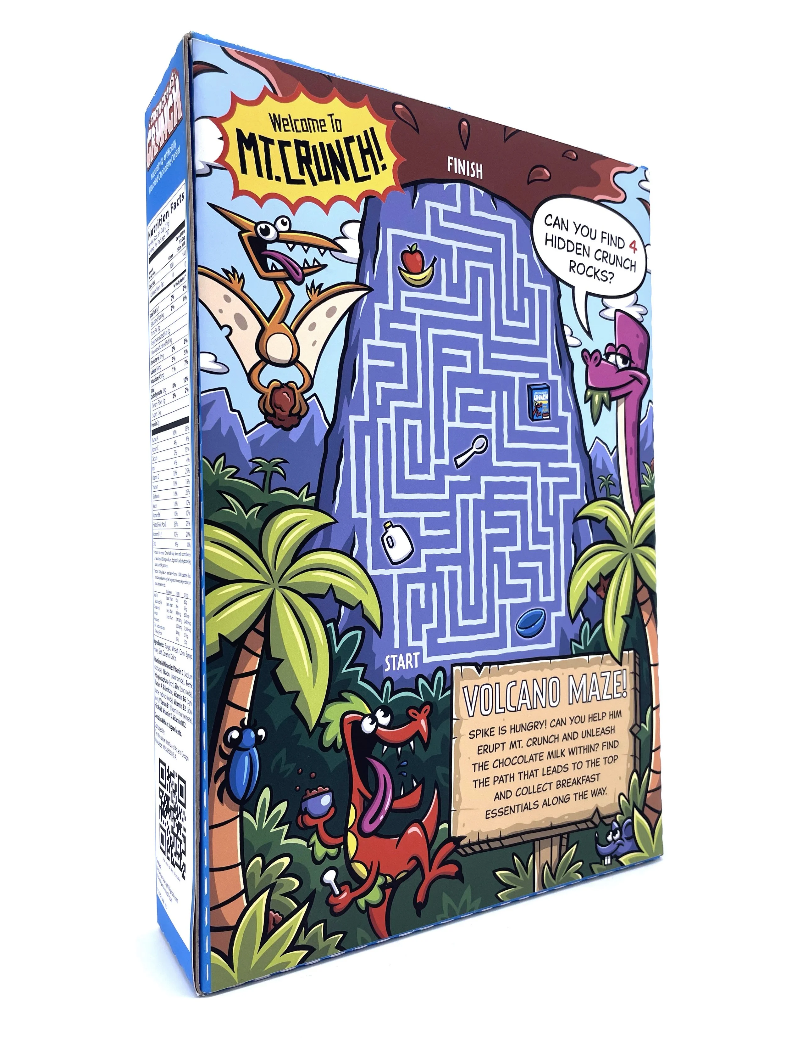Cereal Box Maze Circle