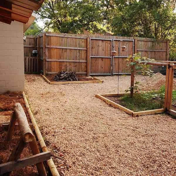 Dog proof backyard online
