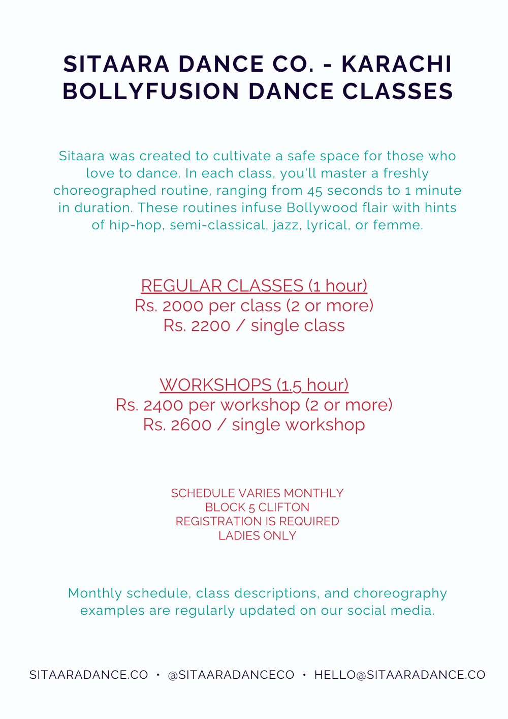 Karachi Bollywood Classes — Sitaara Dance Co. Bollywood Dance Studio Dallas