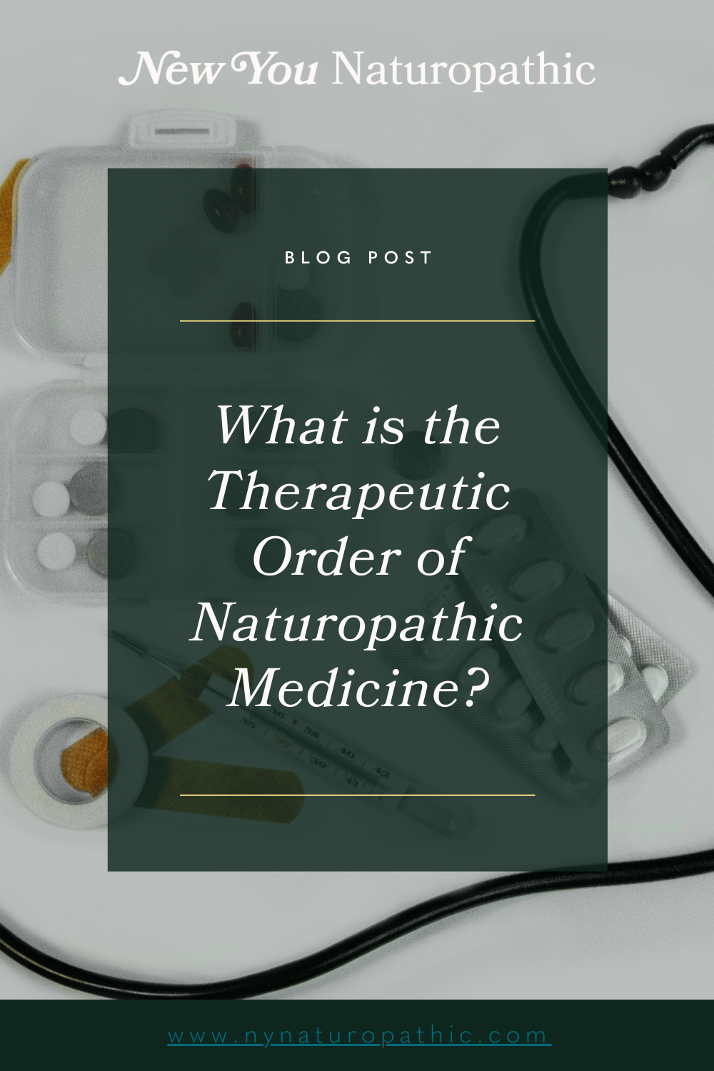 Therapeutic Order of Naturopathic Medicine — Dr. Alyssa DeSena, ND
