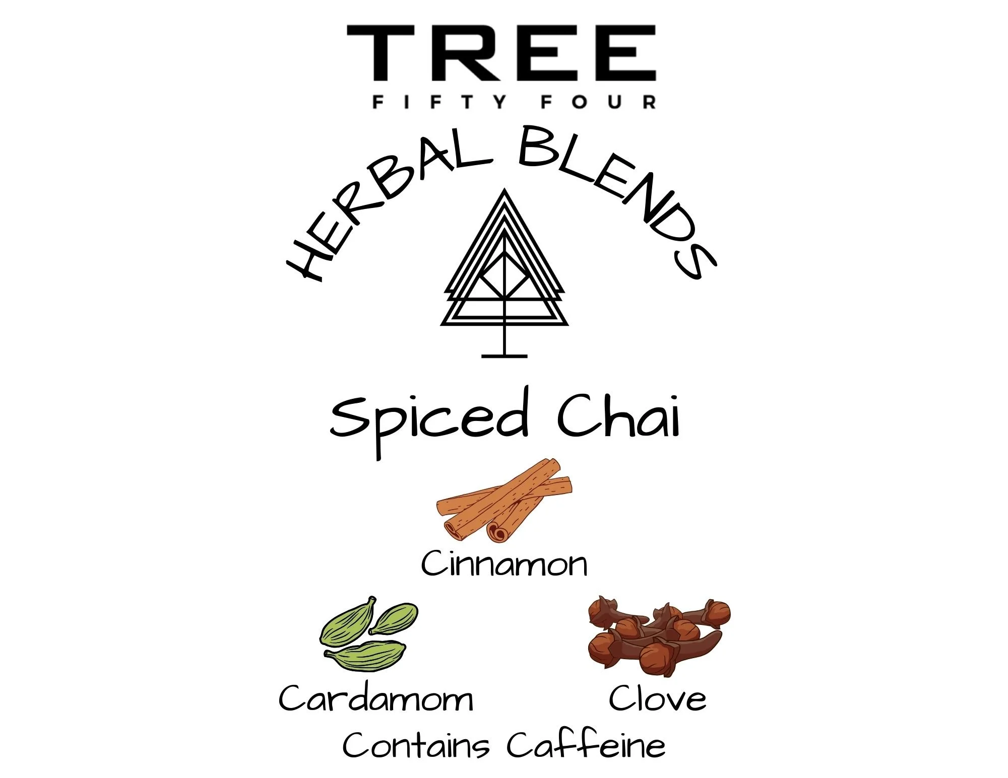 Spiced Chai Sachet — Tree Fifty Four