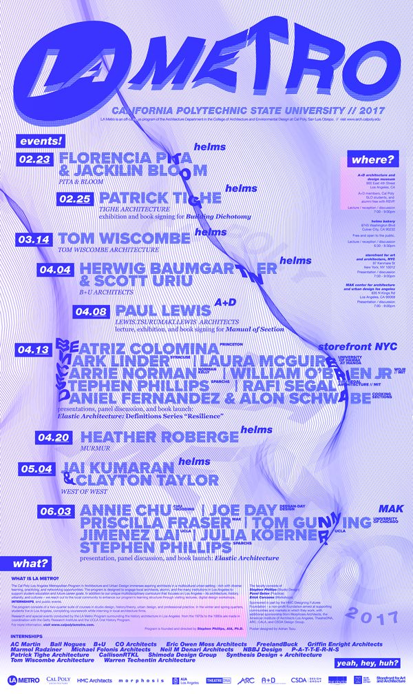 2017 — Cal Poly LA Metro Program