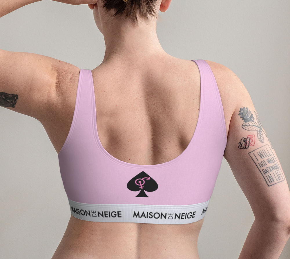 Caged Sissy Bralette & Cheeky Panty — Maison De Neige