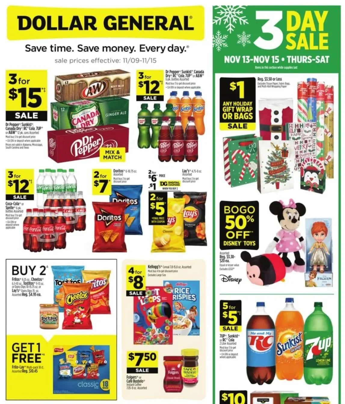 Dollar General Weekly Ad — Roll Out Savings