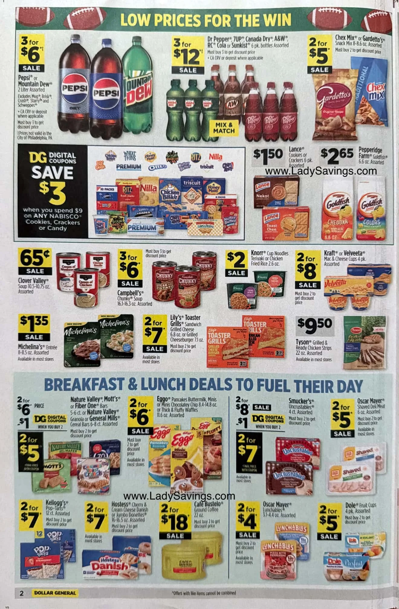 DG Weekly Ad 1/4/26 — Roll Out Savings