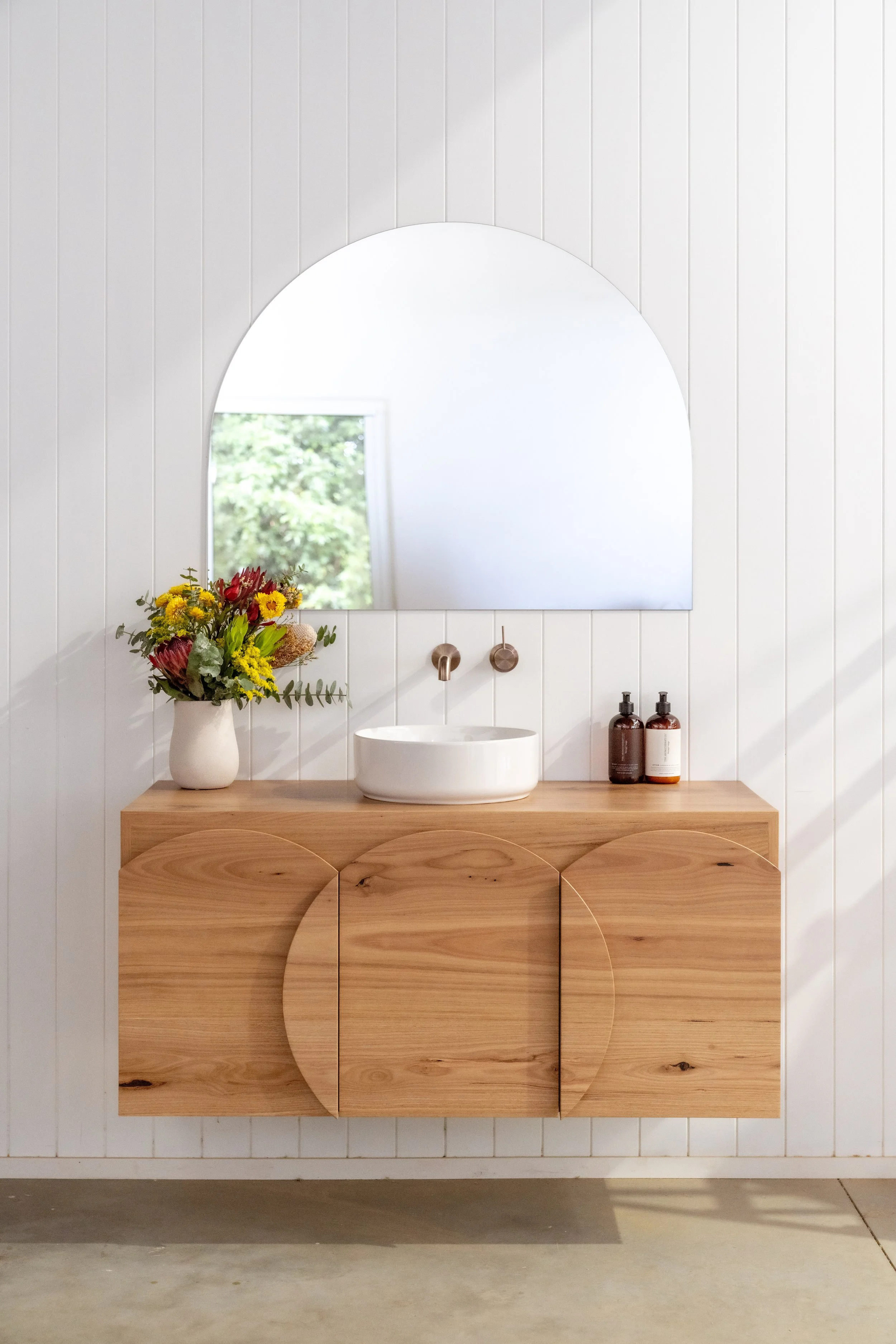 custom vanity.