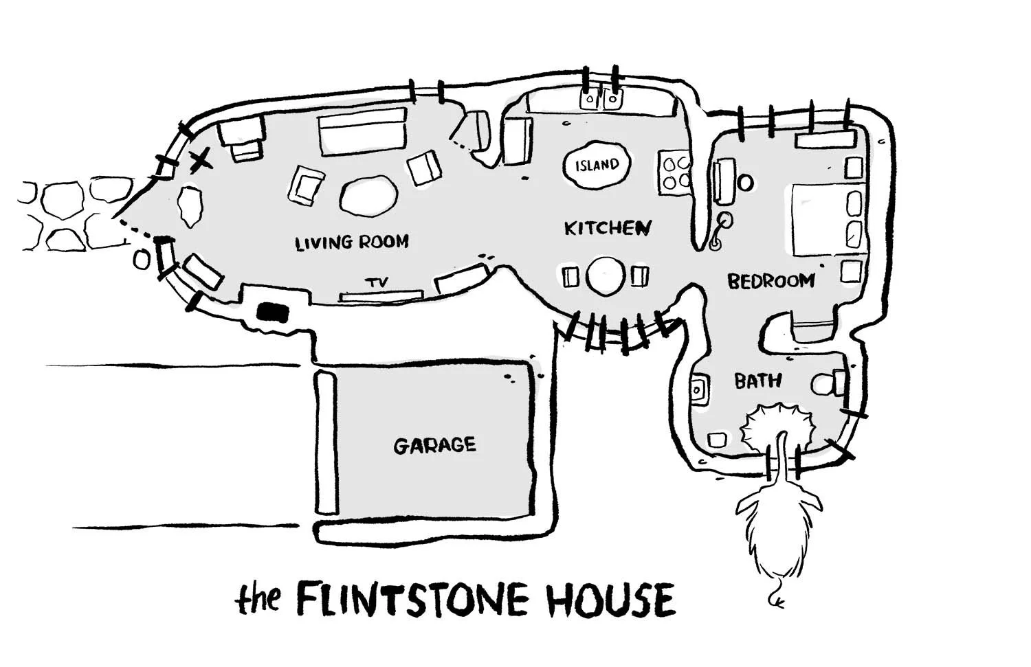 Flintstones/WWE Stone Age Smackdown! — Joey Mason Art and Design