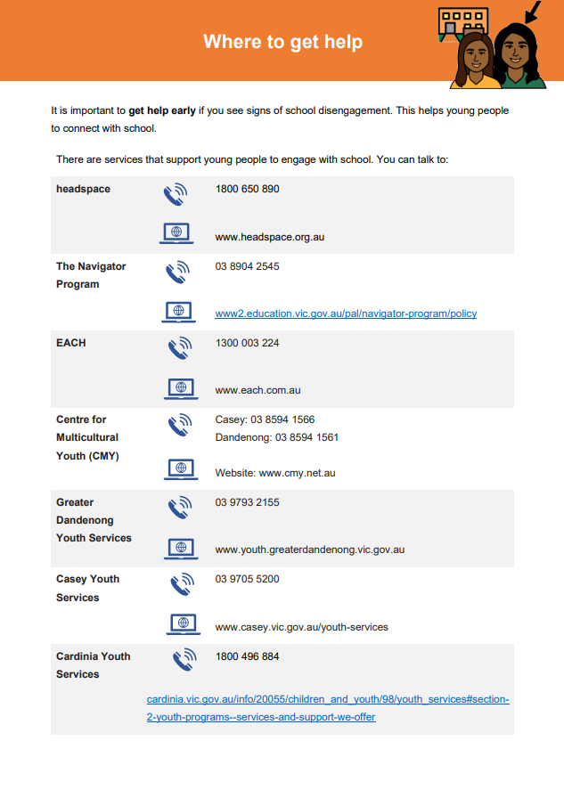 School disengagement resource — Enliven