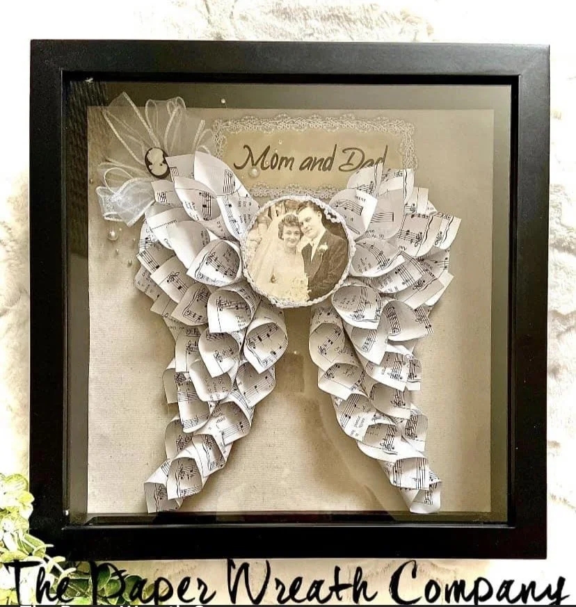 Family shadow box — The Paper Wreath Company